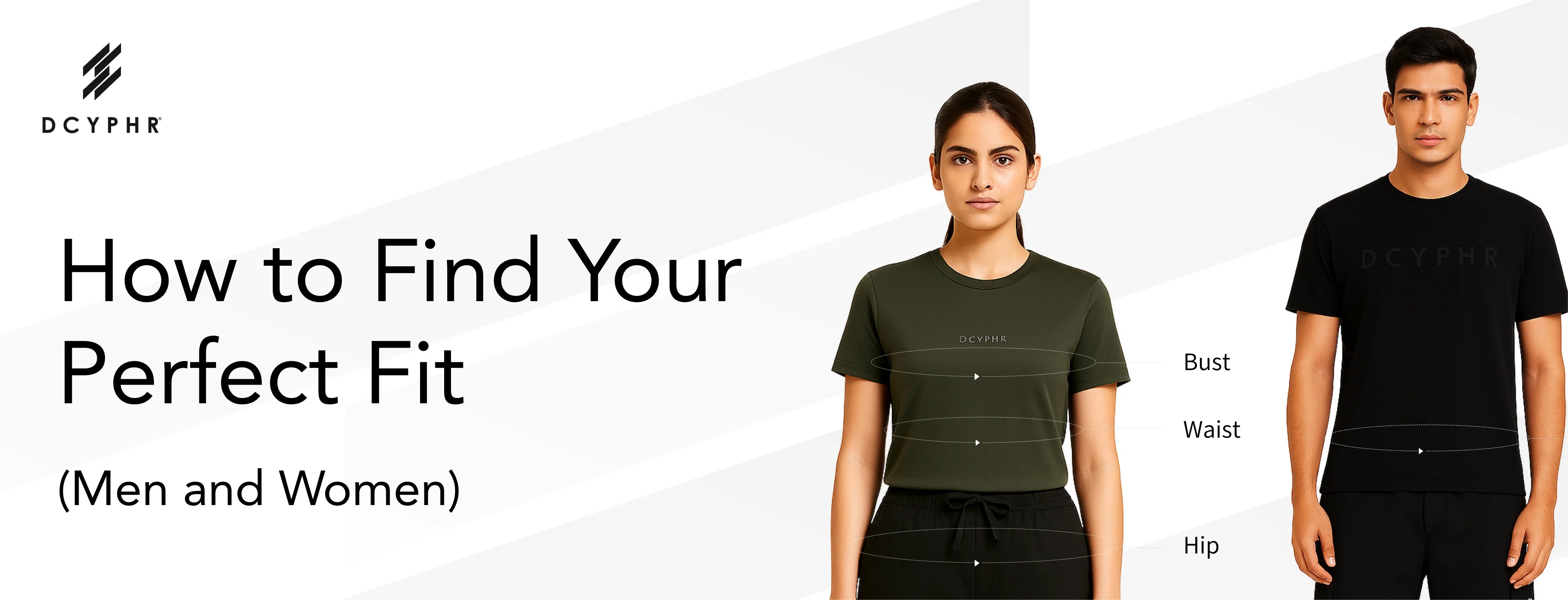 Clothing Size Charts: How to Find Your Perfect Fit at Dcyphr – For Both ...